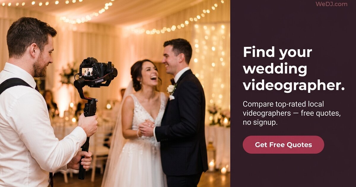 Top Wedding Videographers in Greene, RI | WeDJ.com