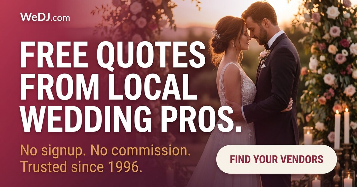 Michigan Wedding DJs, Photographers & More | WeDJ.com